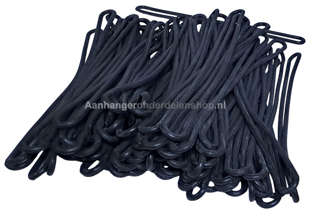 Zeil elastiek Lengte 40 cm PER 100 stuks | Aanhangeronderdelenshop.nl