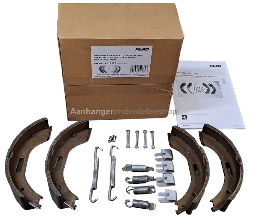 Remschoenen BPW Set 2005-7 RASK 200x50 | Aanhangeronderdelenshop.nl